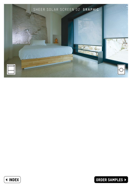 Coulisse - Sheer Solar Screen 02 USA Collection - Page 8-9