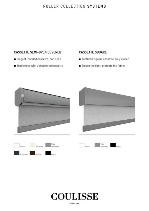 Coulisse - Sheer Solar Screen 02 USA Collection - Page 26-27
