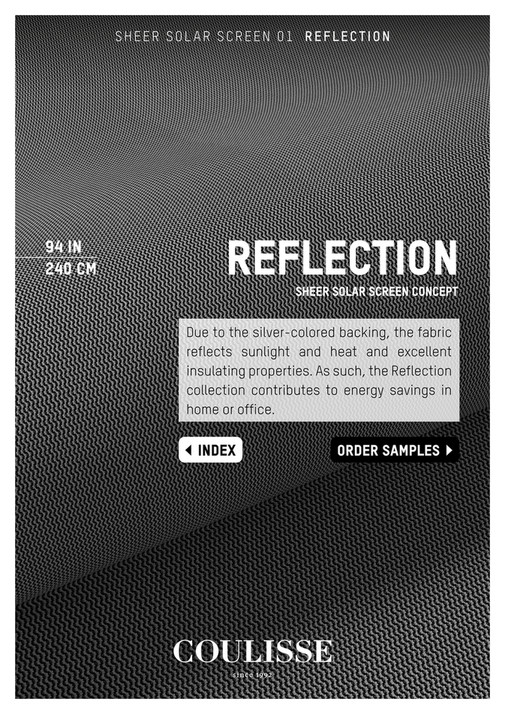 Coulisse - Sheer Solar Screen 01 USA Collection - Page 12-13